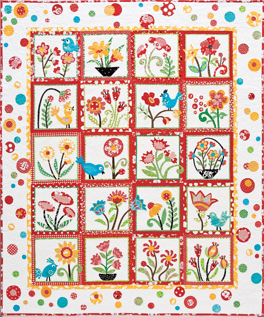 My Whimsical Quilt Garden | Piece O Cake Blog